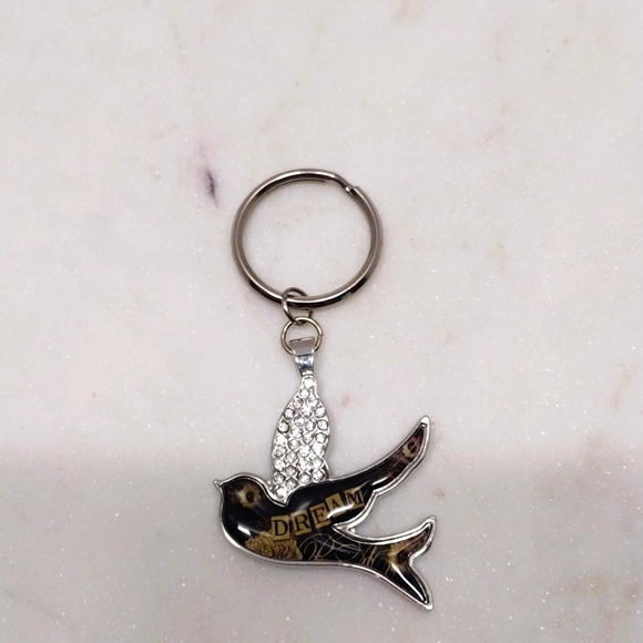Sally Jean Alexander | Jewelry | Dream Bird Keychainpendant Silver Tone ...